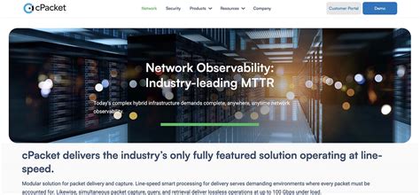 Network Observability Solutions Cpacket