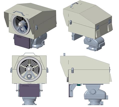 Cctv 함체 포트폴리오 제품설계 기구설계 더이로운 제품설계 기구설계 도면제작 설계프리랜서 기계설계용역 공공기관설계 설계대행 관공서 제품설계