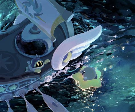 Magolor And Kirby Epic Hd Video Game Adventure Wallpaper By すびかか