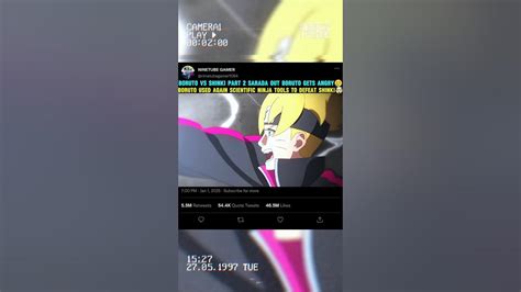 Boruto Vs Shinki🥶borutovsmomoshiki Youtube