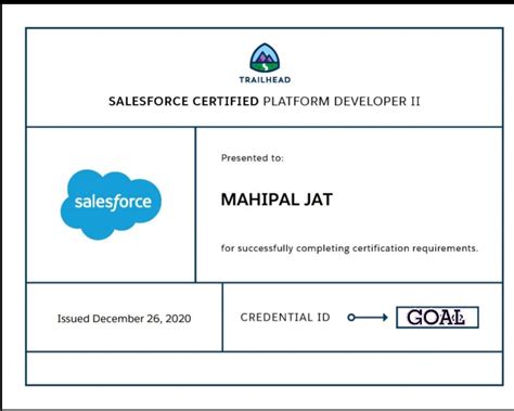Mahipal Jat On Linkedin Salesforceohana Salesforcecertified Salesforce Pdii 28 Comments