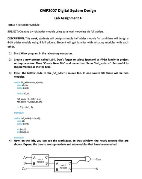 Solved Other 1 Start Xilinx Program In The Laboratory