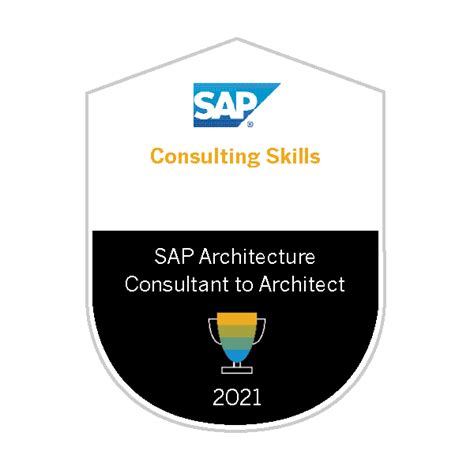Sap Consulting Skills 2021 Consultant To Architect Credly