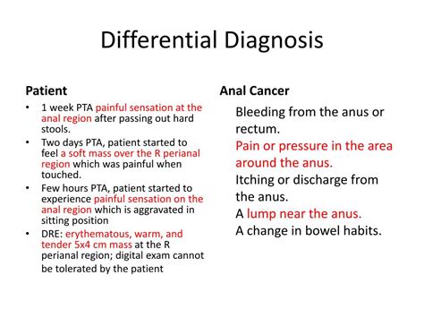 PPT Differential Diagnosis PowerPoint Presentation Free Download ID