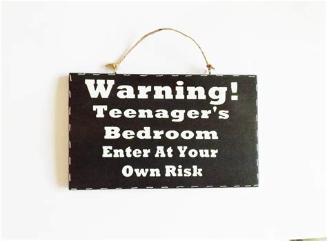 Diy Funny Bedroom Door Signs Twigandthistle