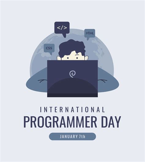 International Programmer Day Social Media Post Template 16135601 Vector Art At Vecteezy