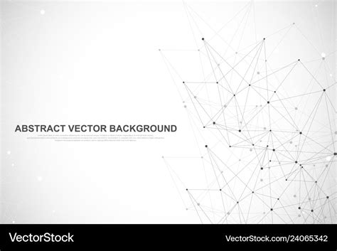 Global Network Connection Concept Big Data Vector Image
