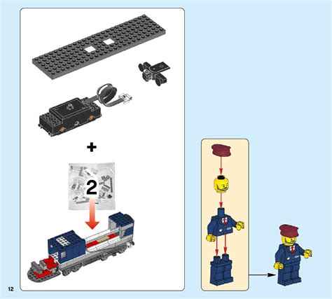 Lego 60197 Passenger Train Building Instructions Step By Step Guide