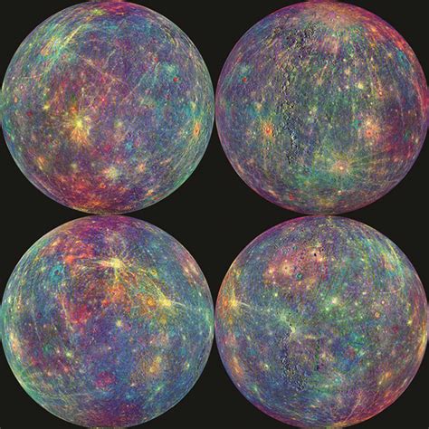 The Mosaic Of The Caloris Basin Mercury Laboratory News