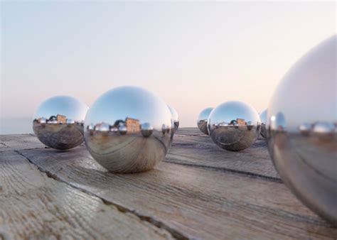 Free Photo Objects With Reflective Effect