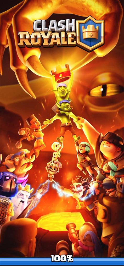 Loading Screen From Clash Of Clans Clash Royale Personagens Clash