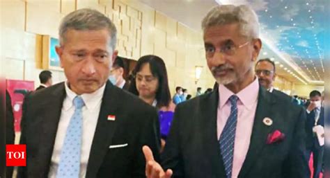 Jaishankar Eam Jaishankar Meets His Counterparts From Canada Indonesia And Singapore In