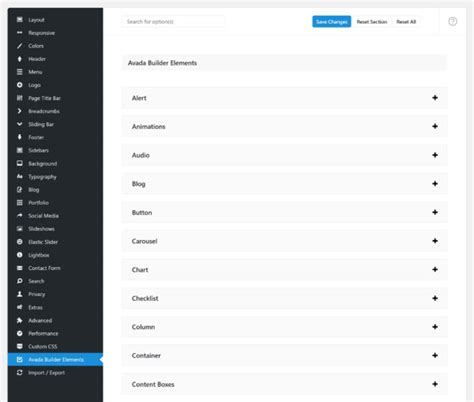 How To Use The Avada Builder Options Avada Website Builder
