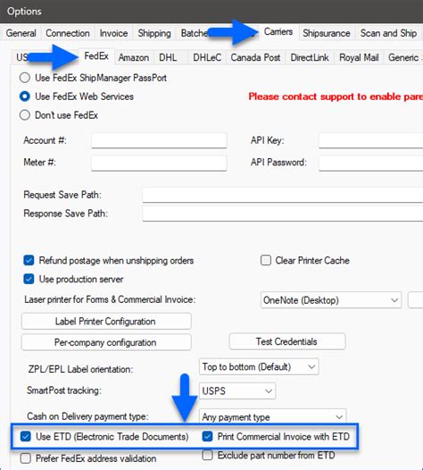 Fedex Etd And Commercial Invoices Sellercloud Help