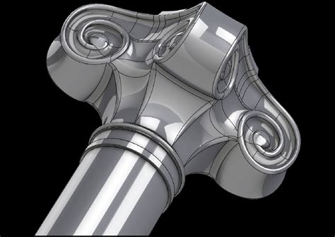 column st 3d model by bsten