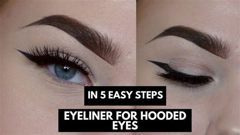 Applying Eyeliner To Hooded Eyes