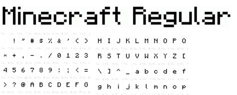Whats The Minecraft Font 10 Alternatives To Download In 2025 Design Work Life