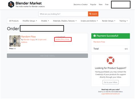 BlenderRandom Flow の使い方インストール FREES