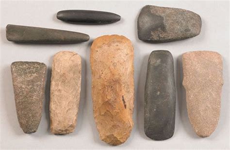 Eight Various Stone Celts Chisels And Adze Long Sold At Auction On 2nd October Bidsquare