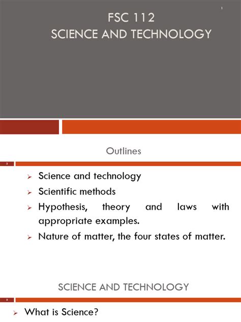 Science Tech Pdf Hypothesis Experiment