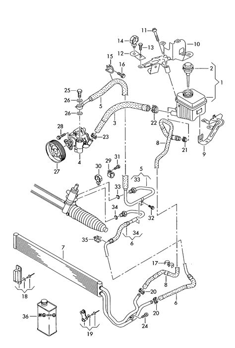 Audi Q7 2007 2009 Oil Container And Connection Parts Hoses Vag Etka Online