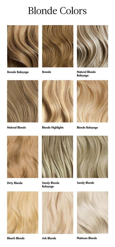 Cool Blonde Hair Color Chart Golden Blonde Hair Color Chart Gmuw