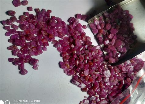 Genuine Natural Raw Ruby Crystal Rough Tiny Red Ruby Rough Etsy