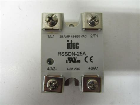 4 32vdc 48 660vac Solid State Relay Idec Rssdn 25a Rssdn25a 25amp
