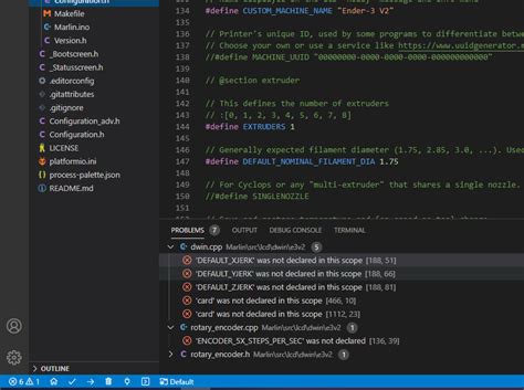 Getting All Kinds Of Error Messages When I Try To Compile Marlin For My