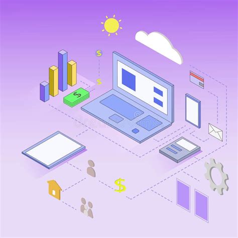Design Isometric Vector Stock Vector Illustration Of Software 376272806