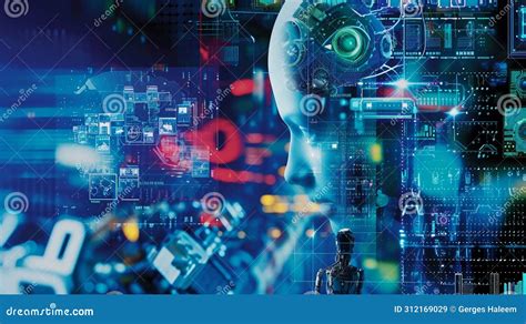 Person Standing In Front Of Computer Screen Stock Illustration Illustration Of Business