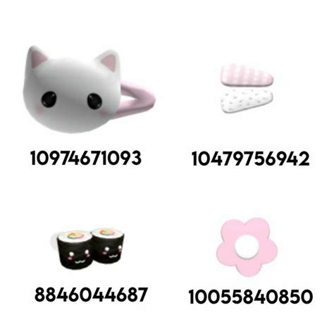 Pin De 7eynep Em Roblox Head Accessory Code Roupas De Personagens