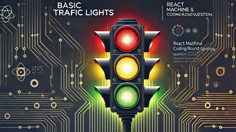 Basic Traffic Lights Most Asked React Machine Coding Round Ques