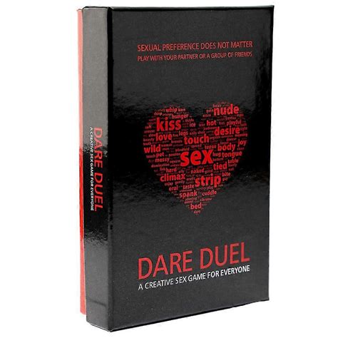 Dare Duel A Creative Sex Game For Everyone Card Game Party Game Fruugo UK