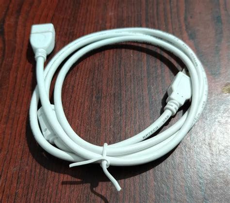 White 1 5m Np Tech Usb Copper Extension Cable At ₹ 90 Piece In Bhubaneswar Id 2852559636162