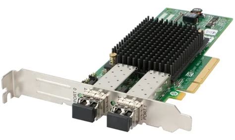 Hba 8gb Emulex Dual Port Pci E Lpe12002 Perfil Alto Com Nf E