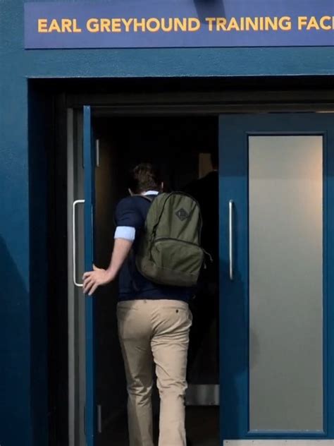 Ted Lasso S3 Jason Sudeikis Green Backpack Shinola Backpack