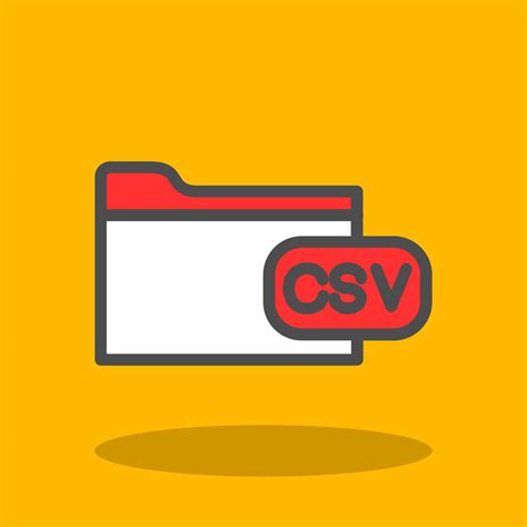 File Csv Vector Icon Design 20964518 Vector Art At Vecteezy