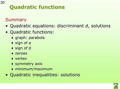 Ppt Quadratic Functions Powerpoint Presentation Free Download Id