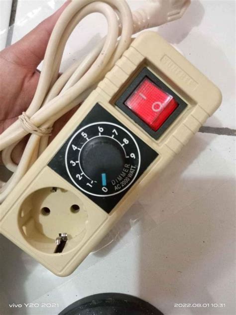 Dimmer Speed Control Gerinda Max 2000 Watt 220 Voltase Pengatur Kecepatan Gerinda Pengatur