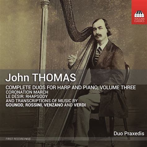 Diabolus In Musica John Thomas Complete Duos For Harp And Piano Vol 3