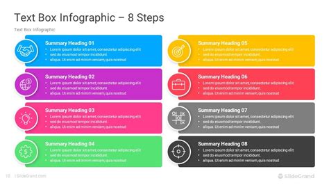 Text Box Infographics Powerpoint Template Designs Slidegrand