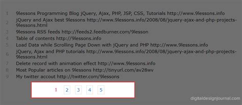 35 best free jquery pagination plugins css3