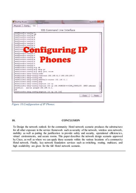 Hotel Network Scenario Implementation By Using Cisco Packet Tracer Docx Computer Networking