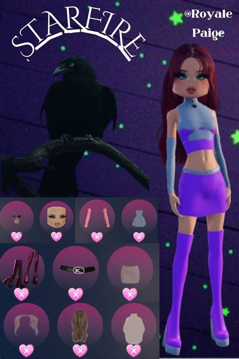 Starfire In Dress To Impress In 2024 Dress To Impress Themed