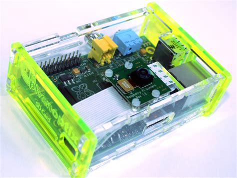 Openbox Raspberry Pi B With Camera Mount Piday Raspberrypi