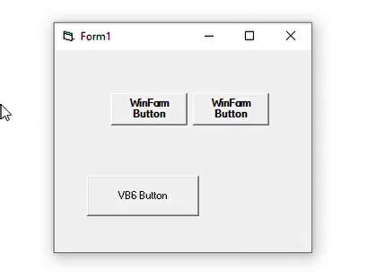 Winforms Strange Interaction Between Visual Basic Controls And NET Controls Stack Overflow
