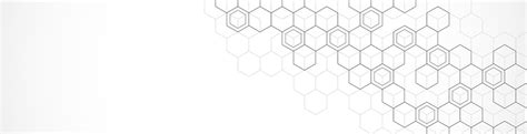 육각형 패턴의 그림입니다 단순한 육각형 요소가 있는 기하학적 추상 배경 의료 기술 또는 과학 디자인을 위한 창의적인 아이디어 0