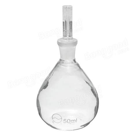 50ML Glassware Specific Density Gravity Bottle Pycnometer Lab Supplies Sale Banggood Com Sold Out