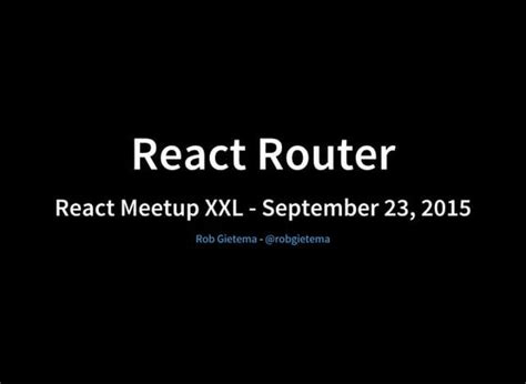 How To Implement Multiple Layouts Using React Router V4pptx